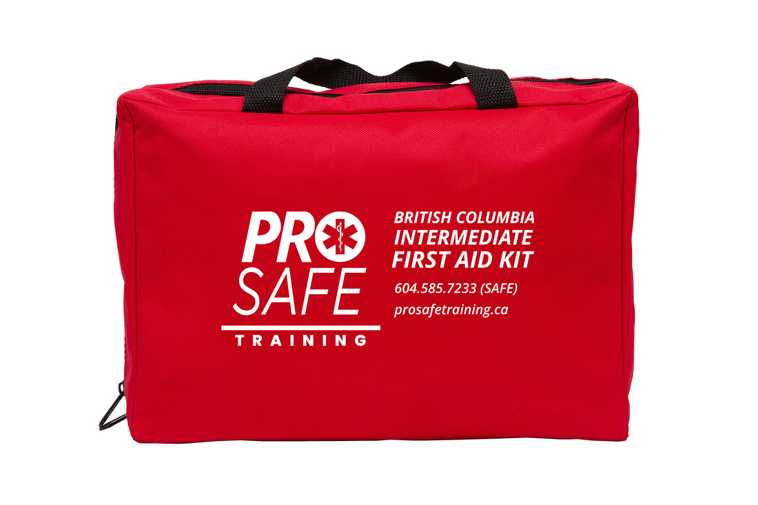 WorkSafeBC Intermediate (Level 2) First Aid Kit – ProSafe Training ...
